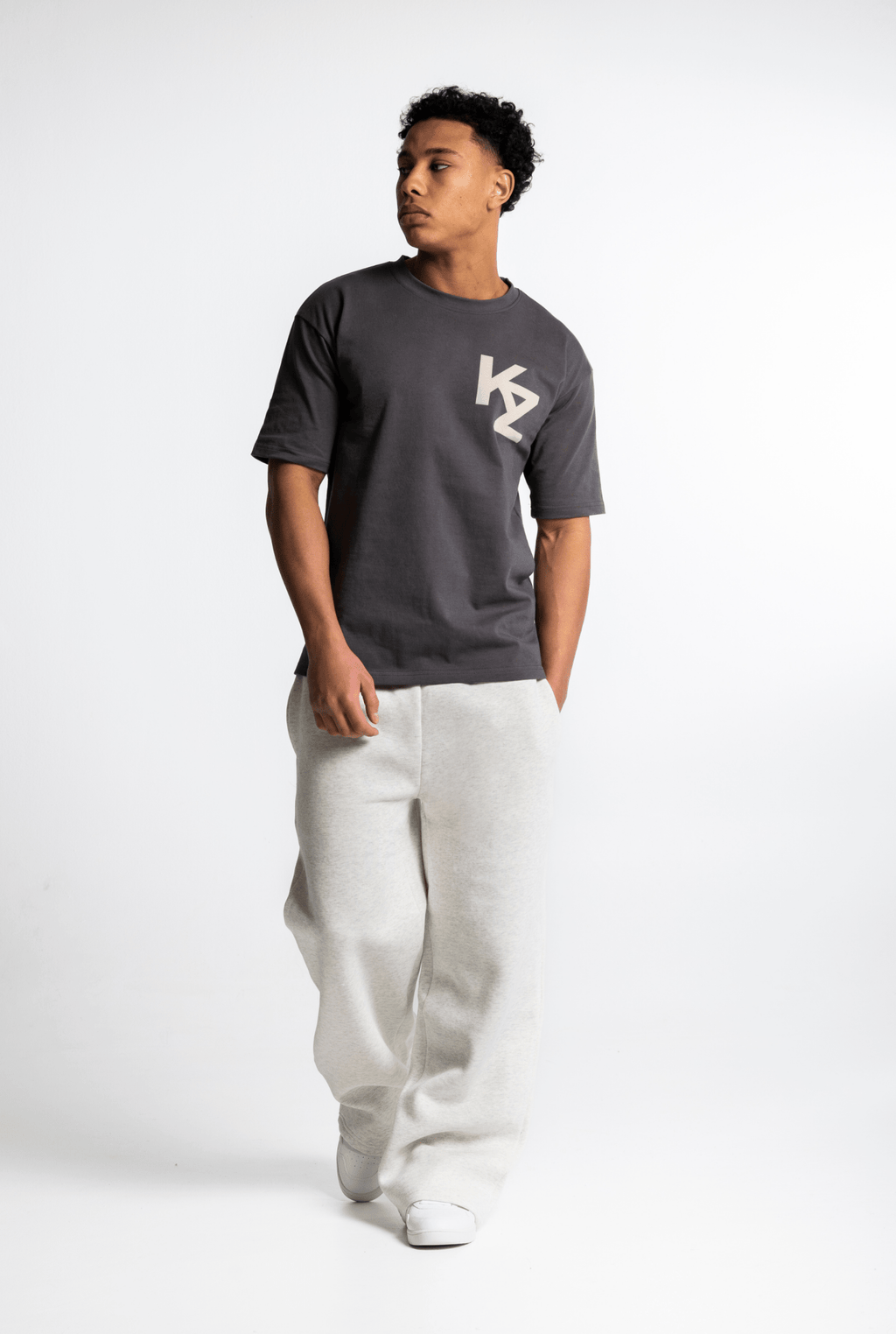 KZ T-shirt - Dark grey – KENZEN